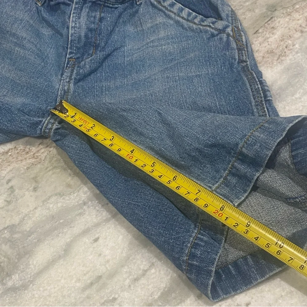 Levi's | Bottoms | Vtg Y2k Levis Boys 7x Blue Denim Carpenter Jorts ...